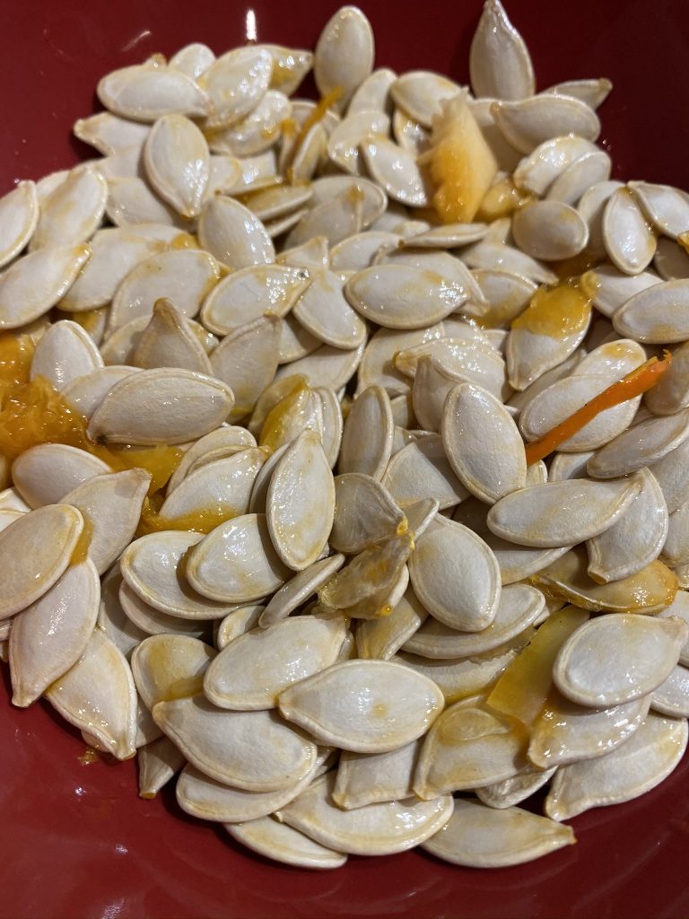 Graine de courge au four, l'apéro de l'automne - Ciloubidouille