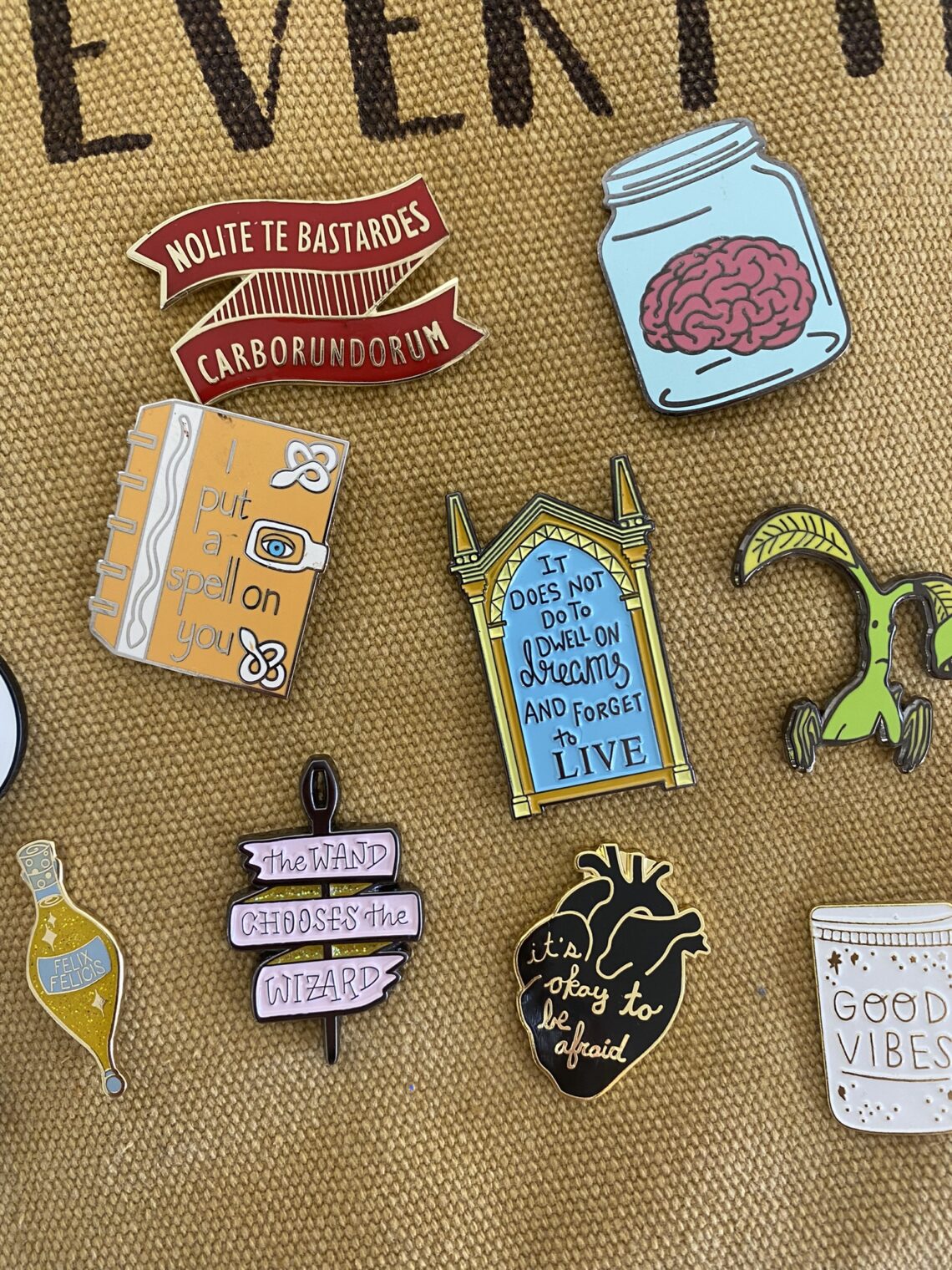 Collection de pins inspirants et engagés