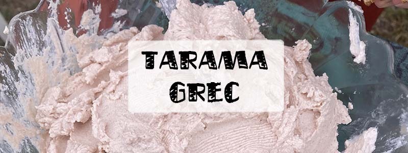 Recette tarama traditionnel grec en vidéo