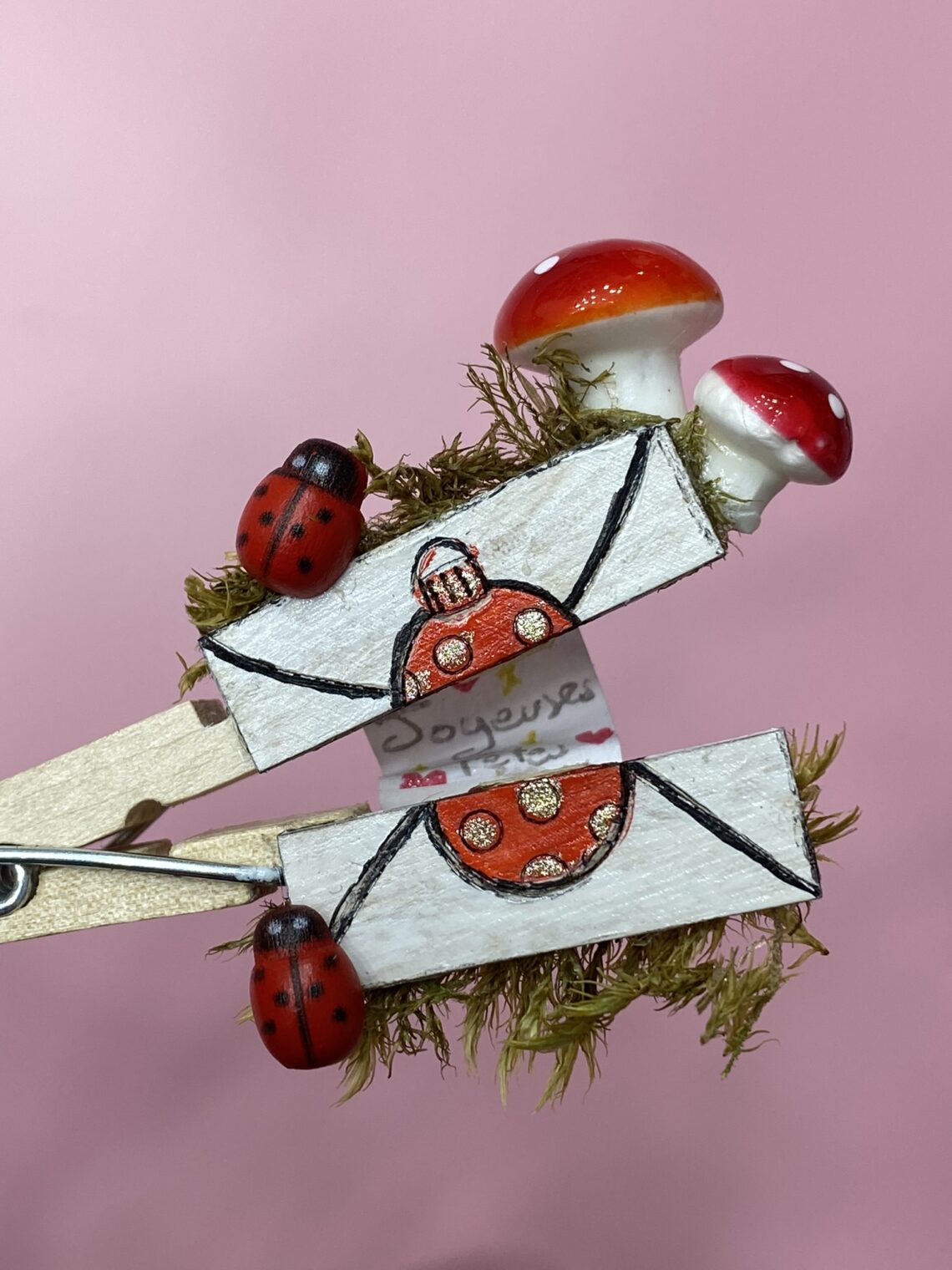 Un pince à linge à message : super idée de surprise DIY