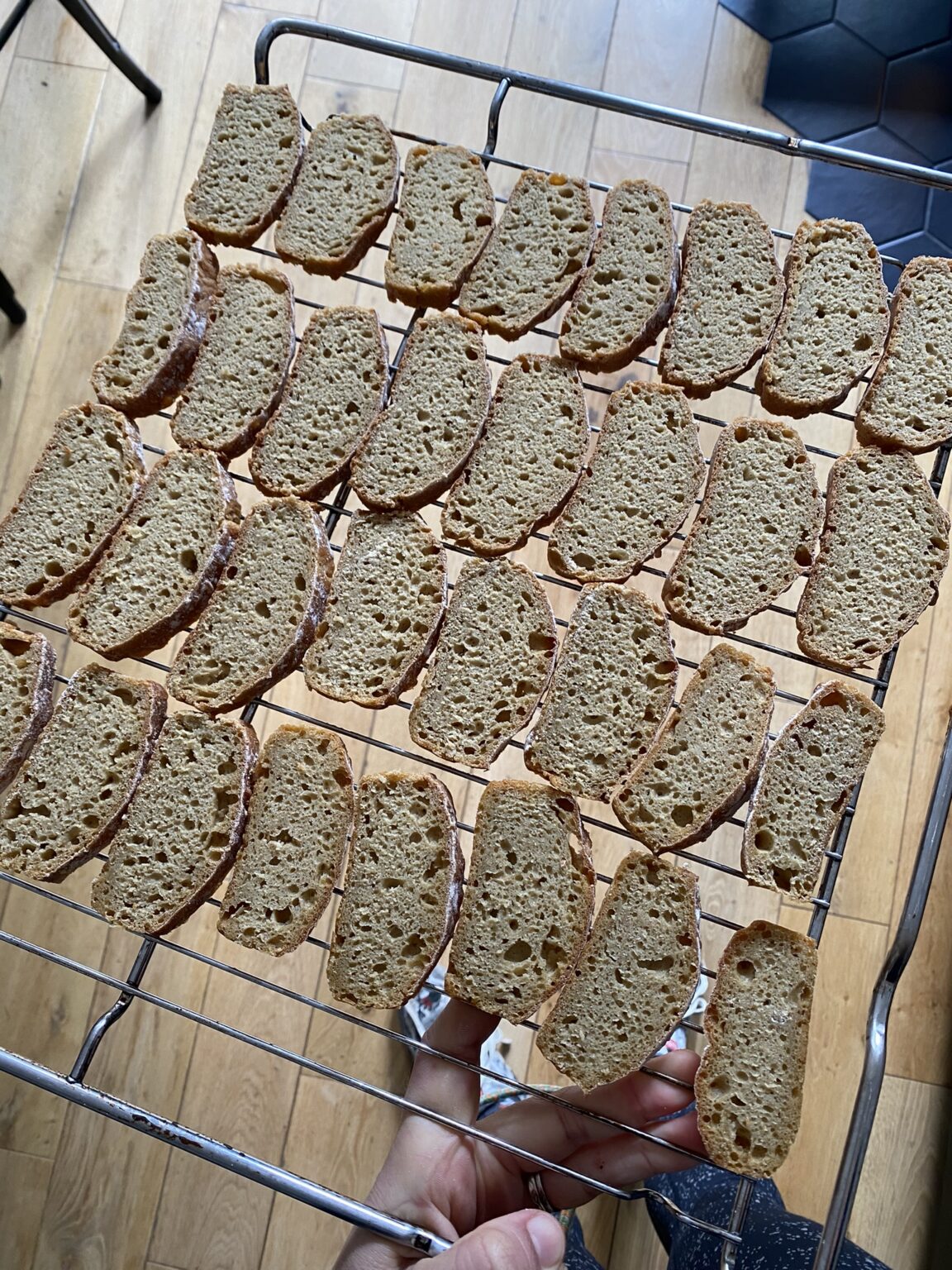 Recette de biscottes maison au petit épeautre