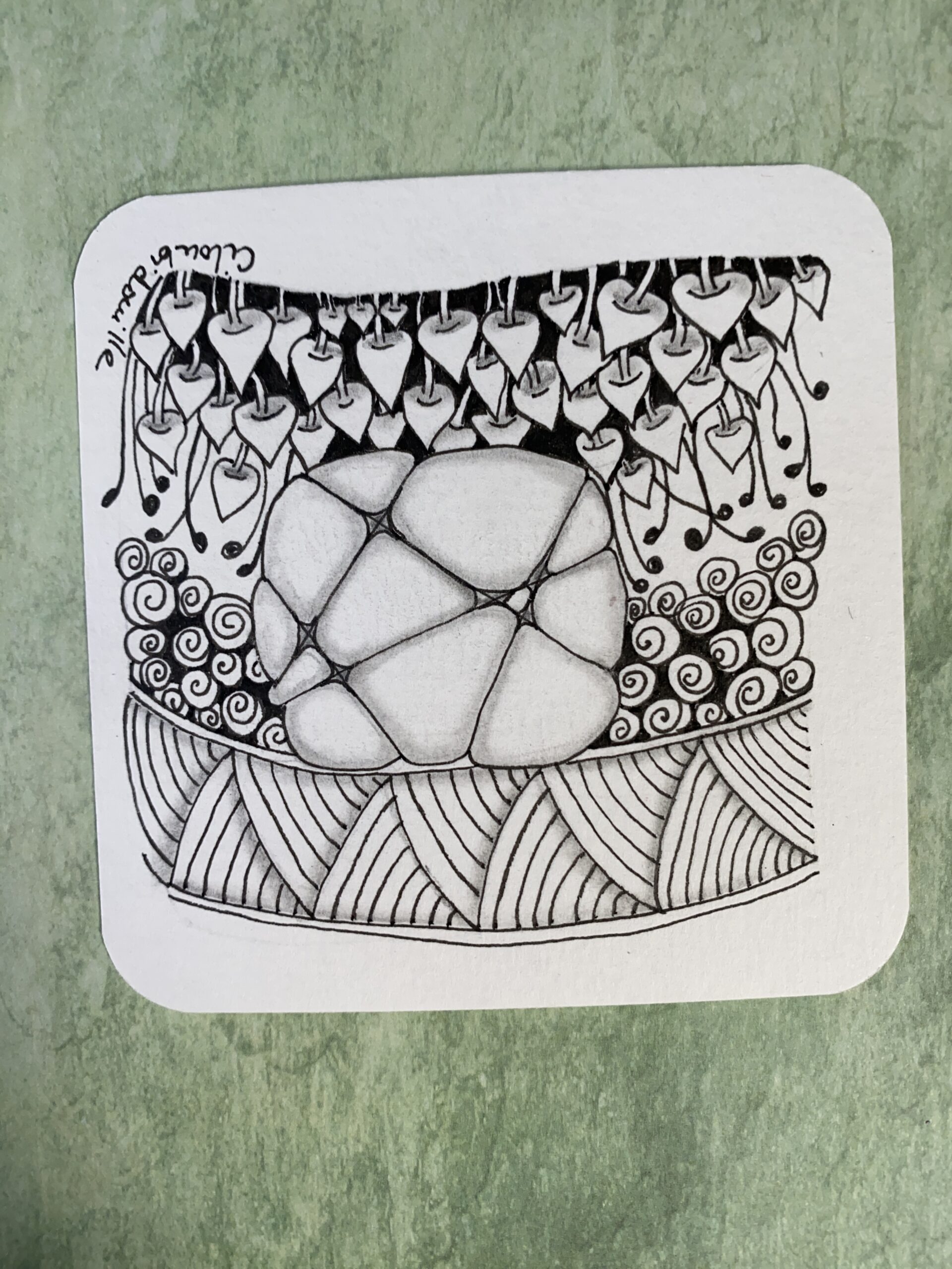 Initiation au Zentangle et retour d'expérience