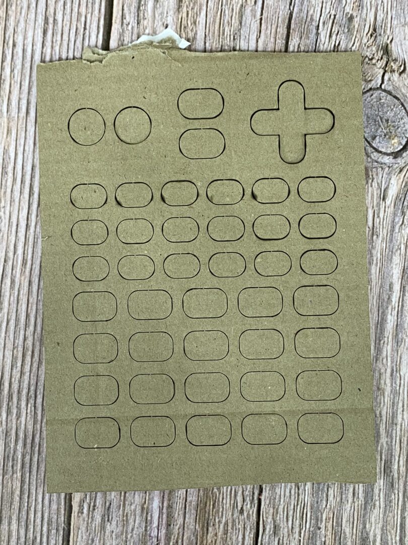 Comment fabriquer une calculatrice en carton
