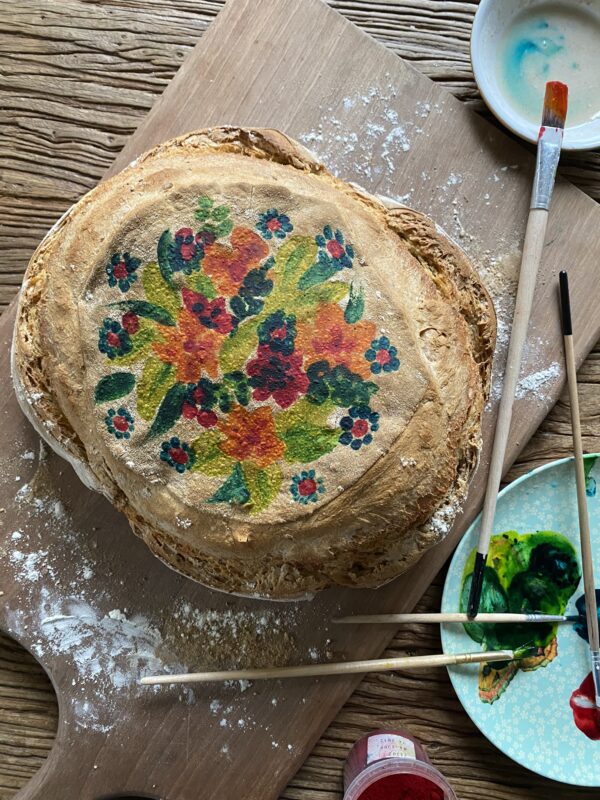 Tentez la peinture sur pain et les astuces du pain peint