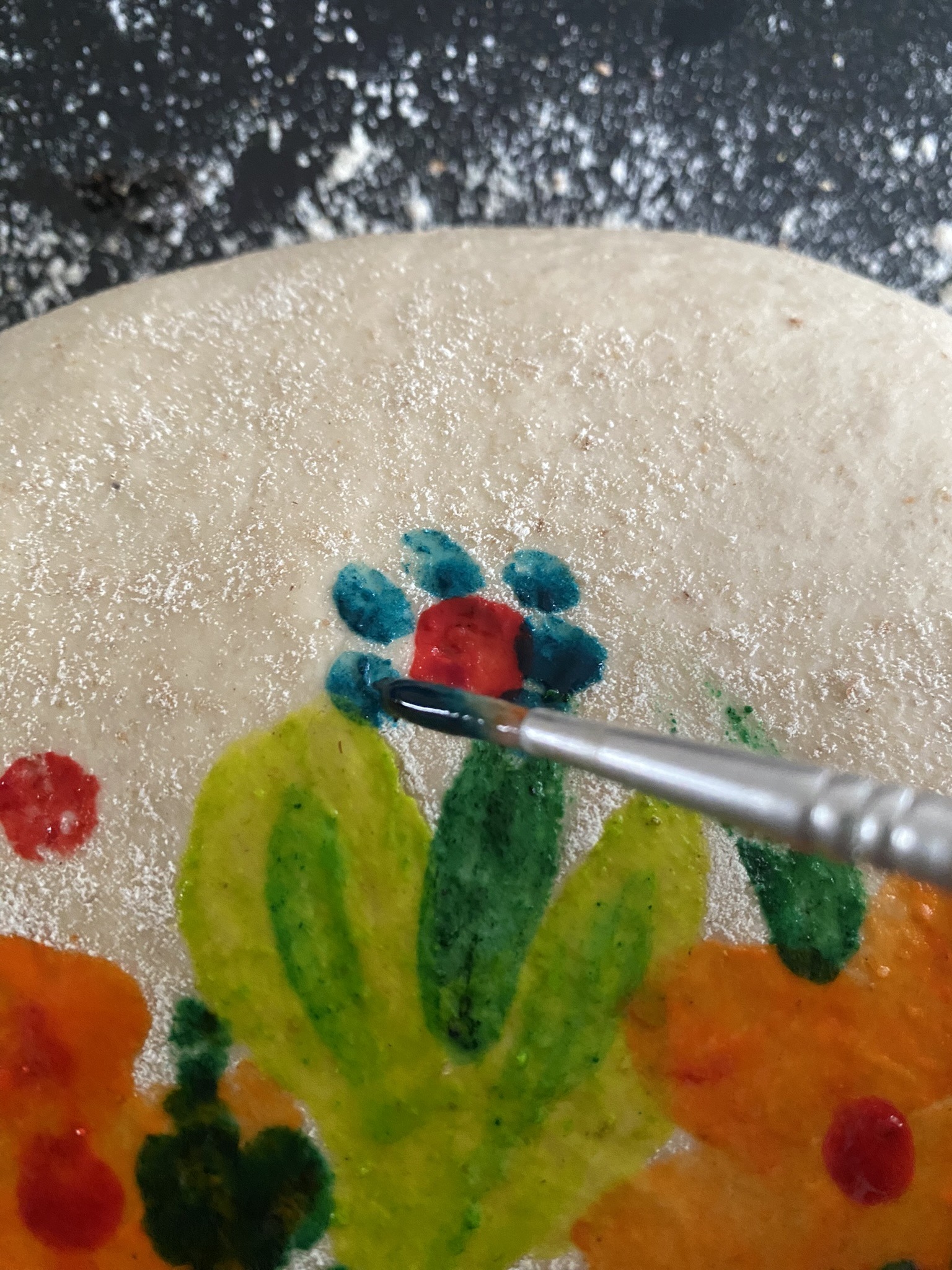 Tentez la peinture sur pain et les astuces du pain peint