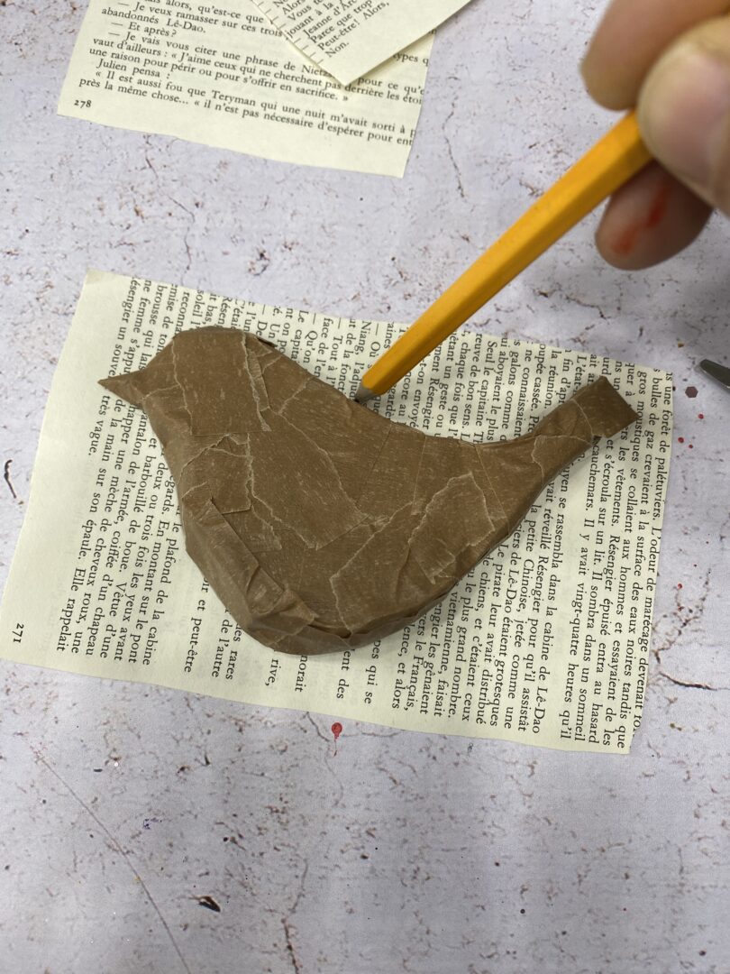 Tuto pour fabriquer un oiseau en carton hyper mignon