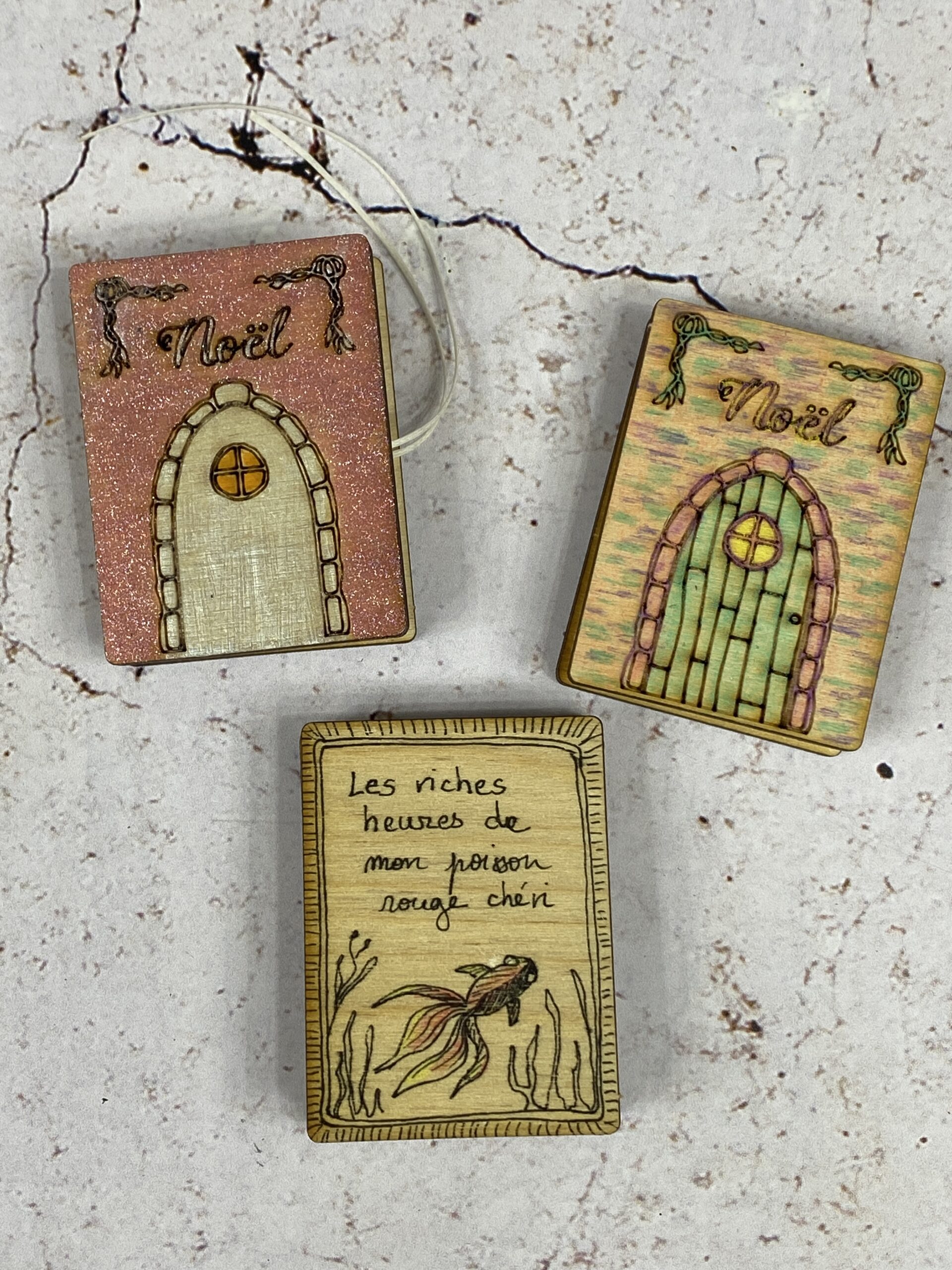 Fabriquer un adorable mini livre en bois
