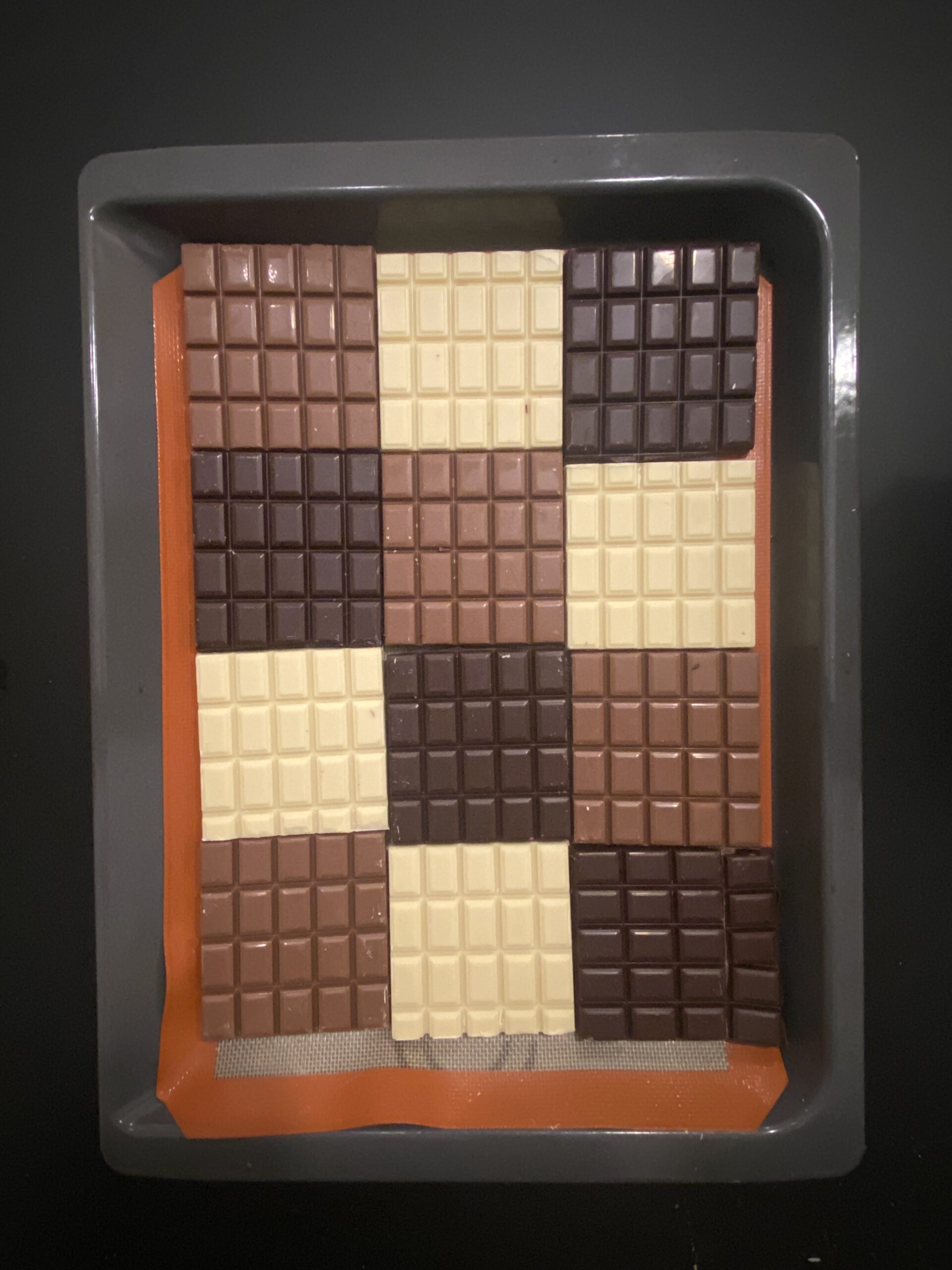 Recette de tablette de chocolat personnalisée facile